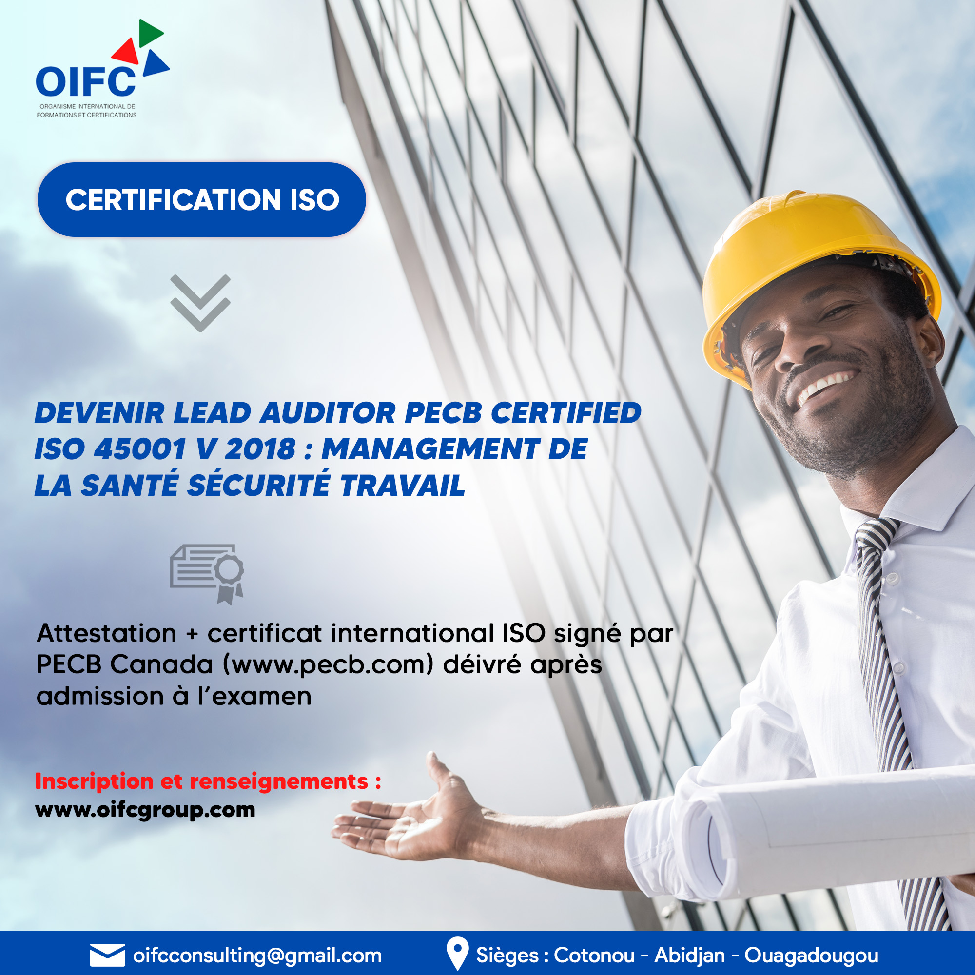 OIFC Group | Certificat international